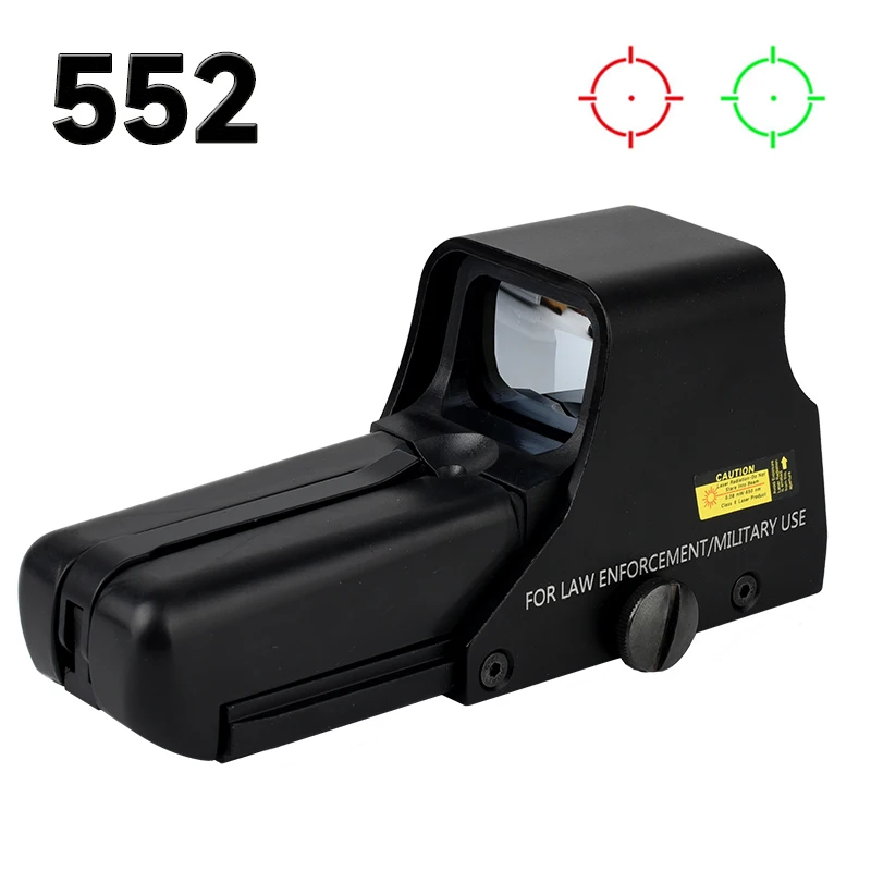 552-Holographic-Reflex-Red-Dot-Sight-Tactical-Rifle-Scope-Red-Green-Dot ...