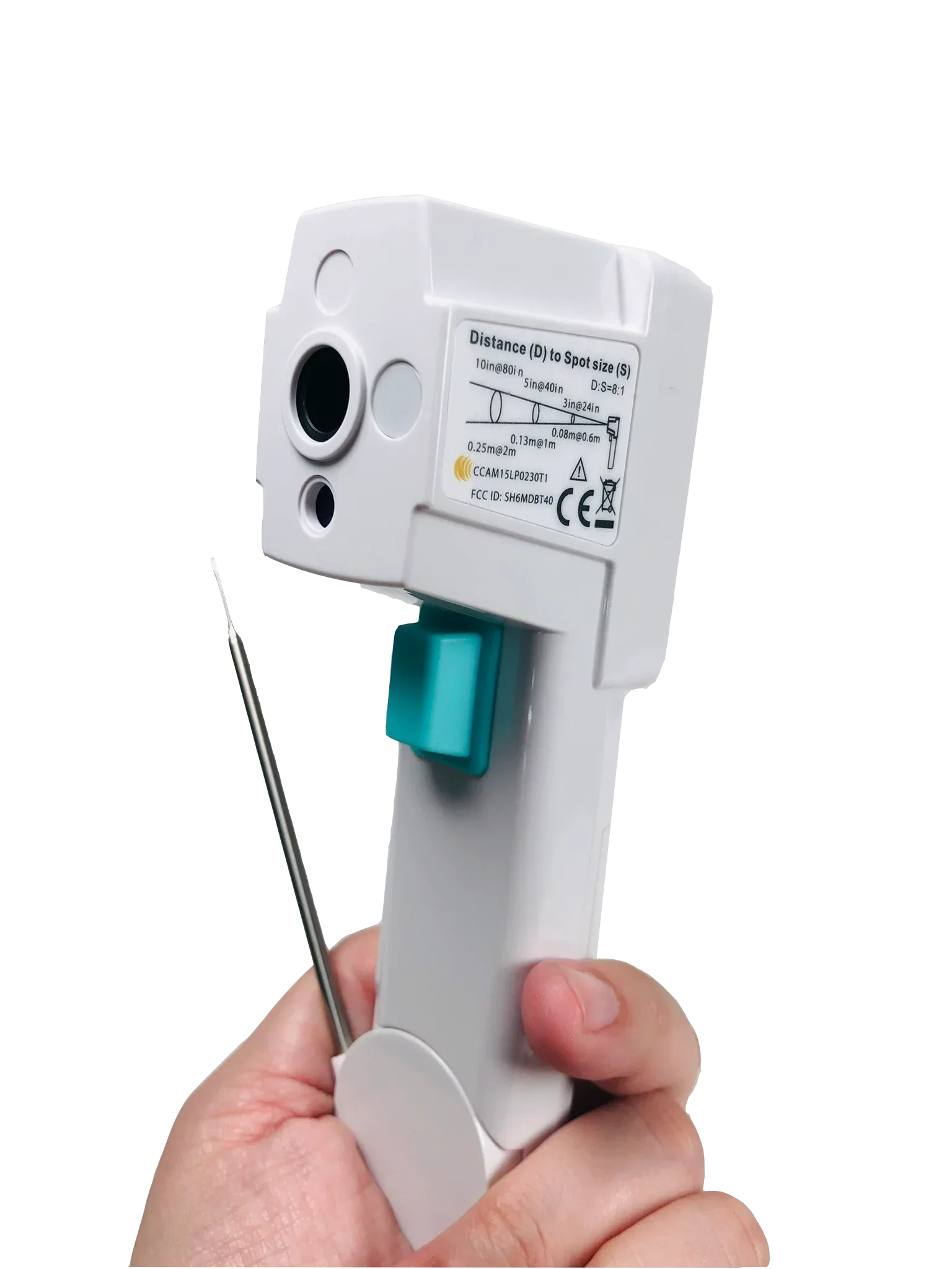 D-177 Digital HACCP Foods thermometer with stainless thermocouple probe ...