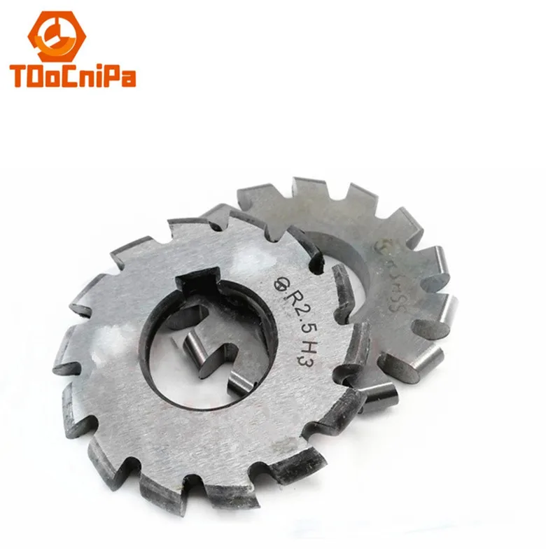 Durable convex semicircular milling cutter HSS circular milling cutter ...