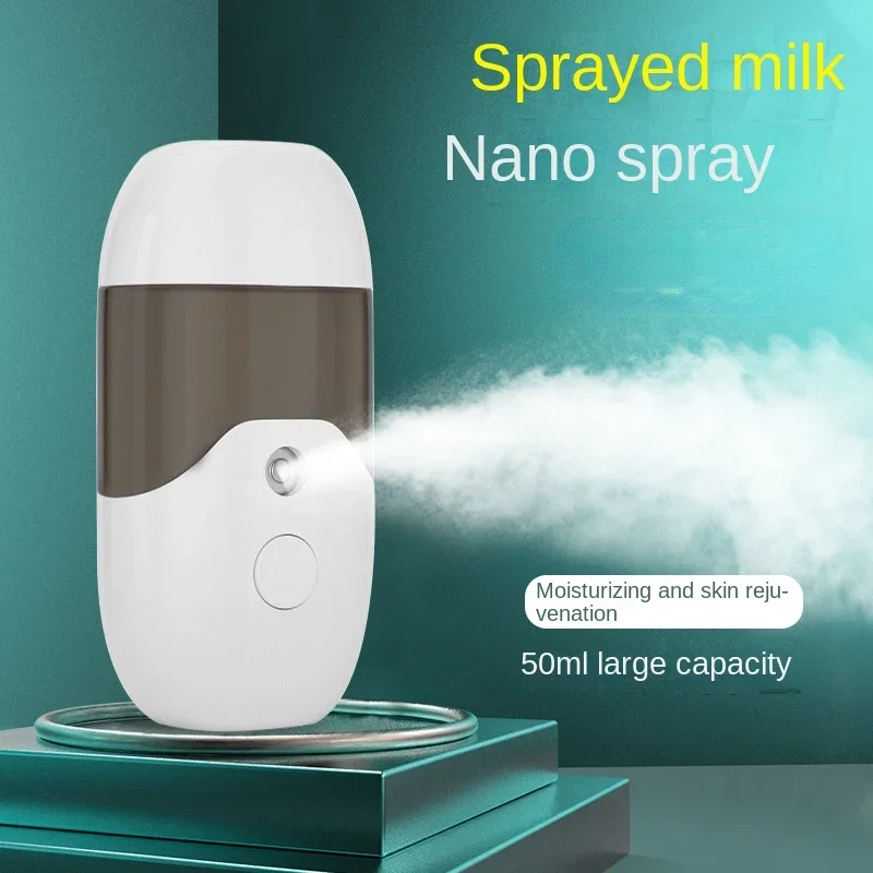 New-50ML-Mini-Nano-Facial-Sprayer-USB-Nebulizer-Face-Steamer ...