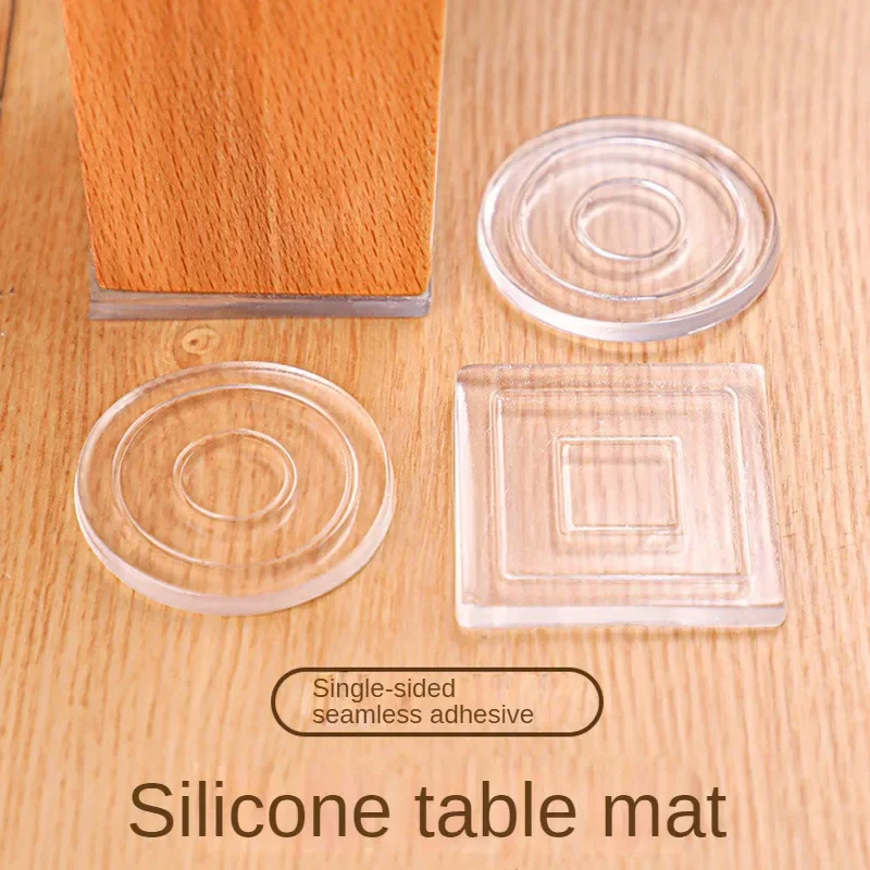Silicone Anti-moving Table Foot Mat Bed Foot Anti-slip Fixator Bed Leg ...