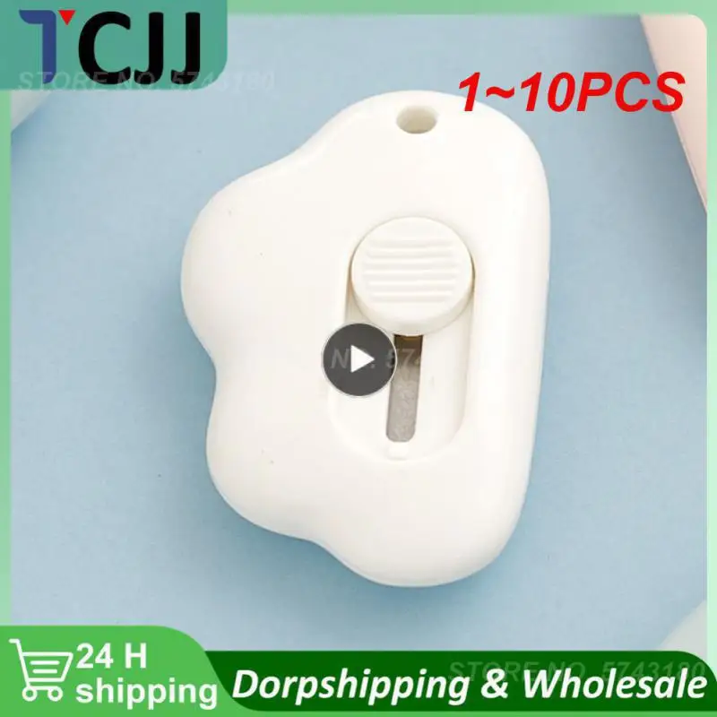 1-10PCS-Cute-Rabbit-Cloud-Color-Mini-Portable-Utility-Knife-Paper ...
