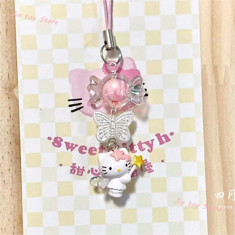 Kawaii-Angel-Hello-Kitty-Hanging-Chain-Sanrio-Pegasus-Kitty-Cat-Charm ...