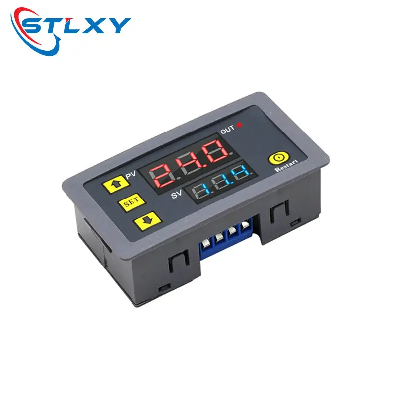 AC-110V-220V-DC-12V-Digital-Time-Delay-Relay-LED-Display-Cycle-Timer ...