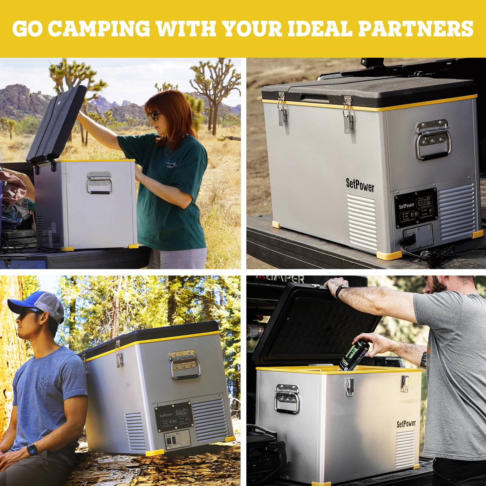 SetPower-RV45S-Single-Zone-Portable-Refrigerator-12-Volt-Fridge-Freezer ...