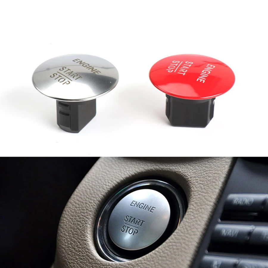 Car-Engine-Keyless-One-Click-Start-Stop-Push-Button-Switch-For-Mercedes ...