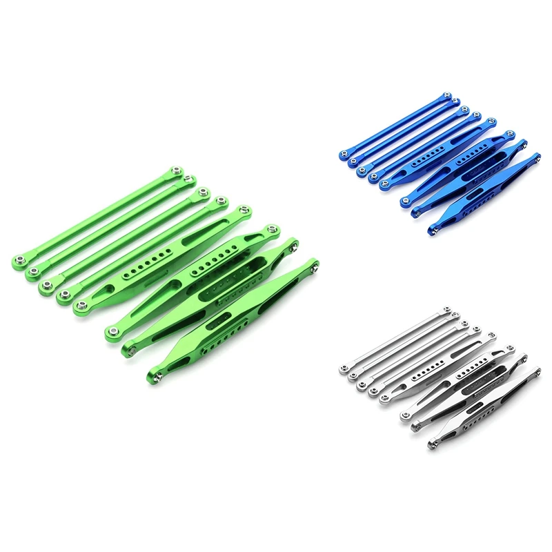 8Pcs-Metal-Front-And-Rear-Chassis-Link-Set-For-Losi-LMT-4WD-Solid-Axle ...