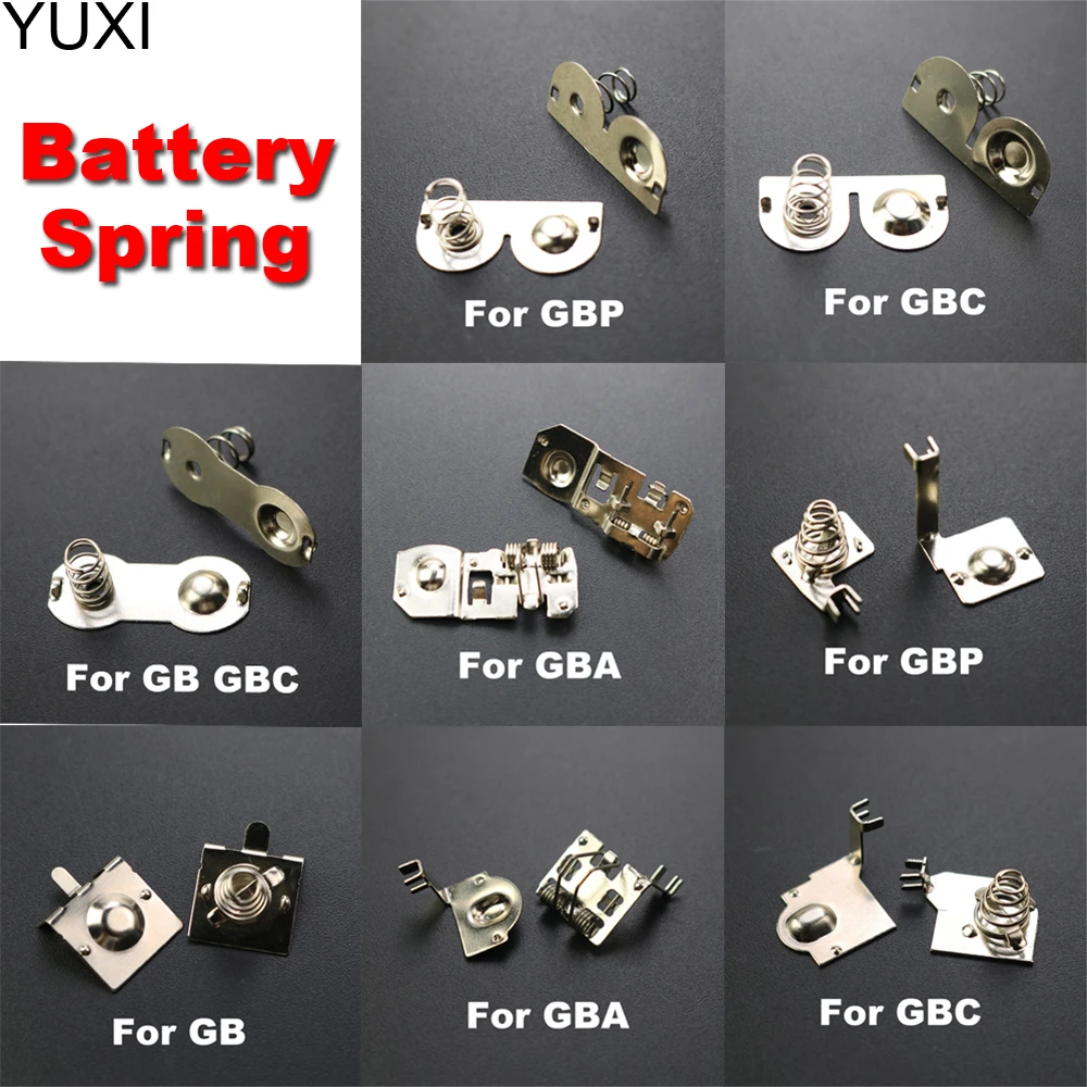 Yuxi For Gameboy Advance Color Battery Terminals Spring Contacts ...