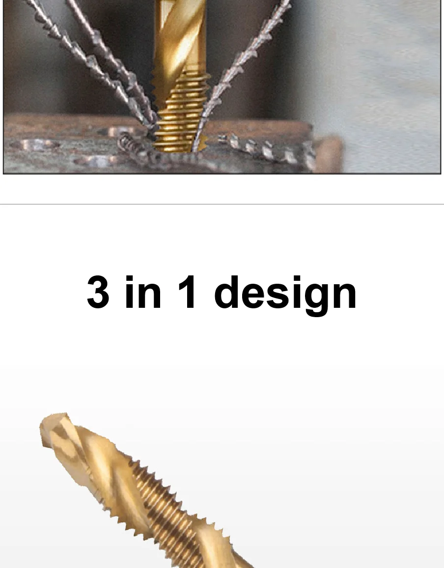 Tournevis,Tige hexagonale plaquée titane HSS,filetage de vis,forets à ...