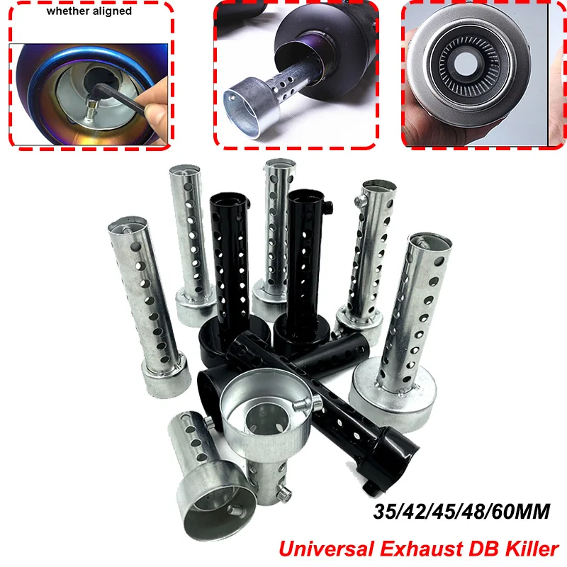 Universal-Motorcycle-35mm-42mm-45mm-48mm-60mm-DB-Killer-Exhaust-Can ...