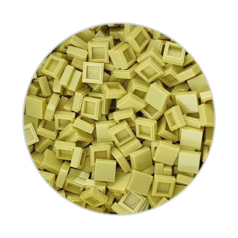 200/330/660 piezas MOC Pixel Partículas Placa Lisa 1x1 DIY Bloques de ...