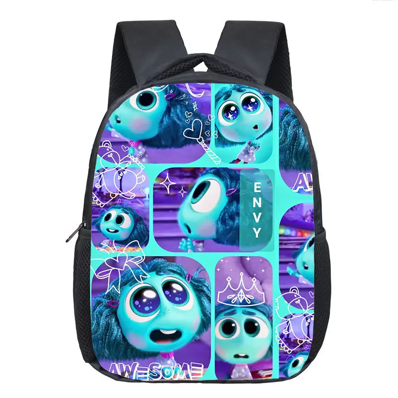 Nueva mochila de dibujos animados Inside Out 2, mochila para niños de ...