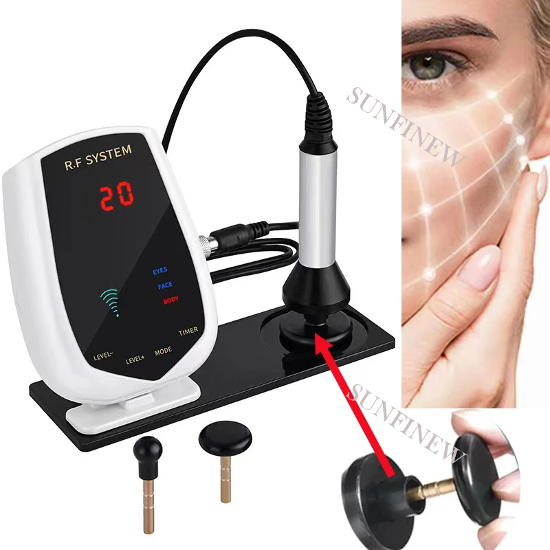 New Hand Held 448Khz Anti Aging RF Radio Frequency Face Lifting Beauty ...