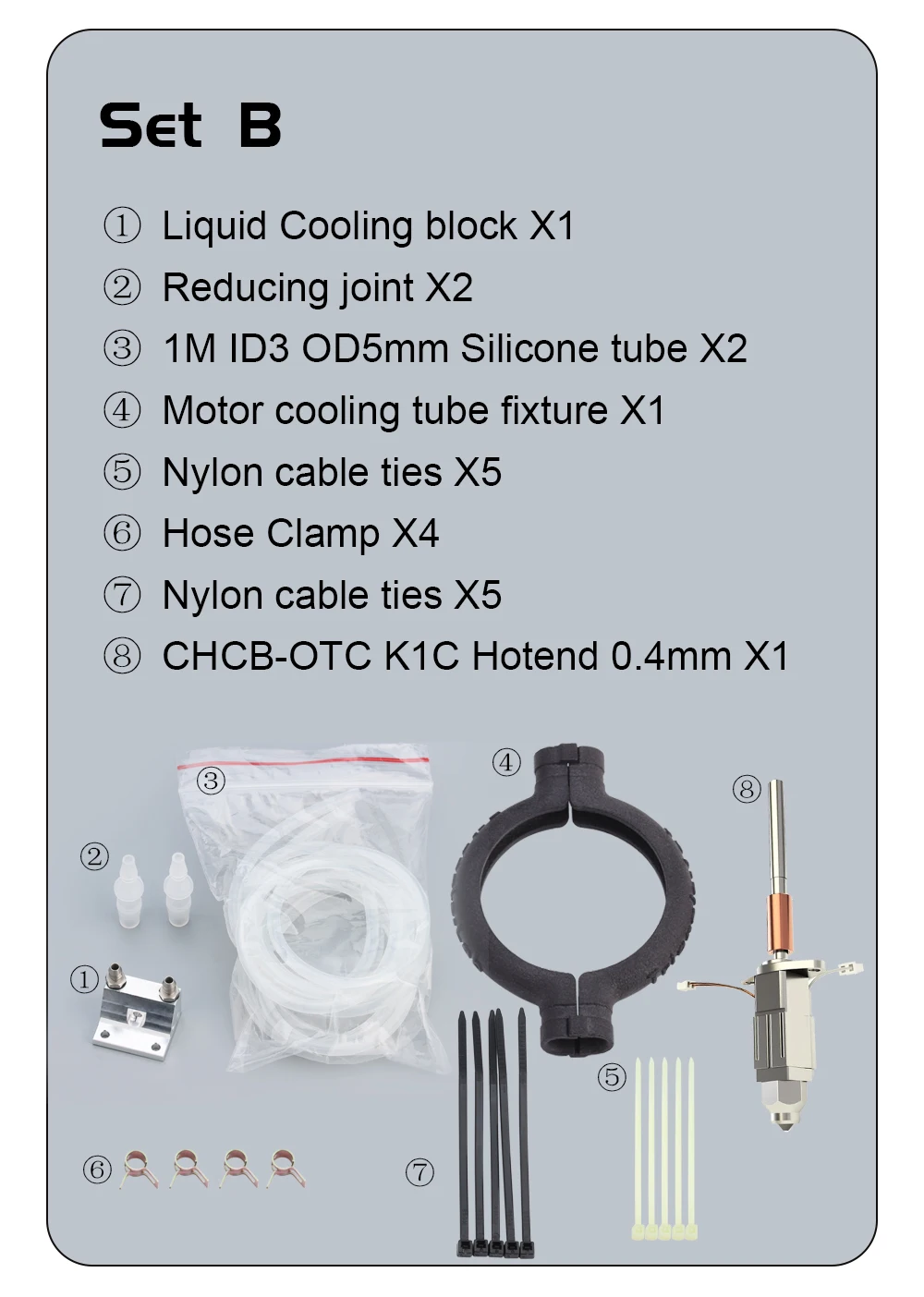 CHCB-LC OTC Liquid Cooling Kit