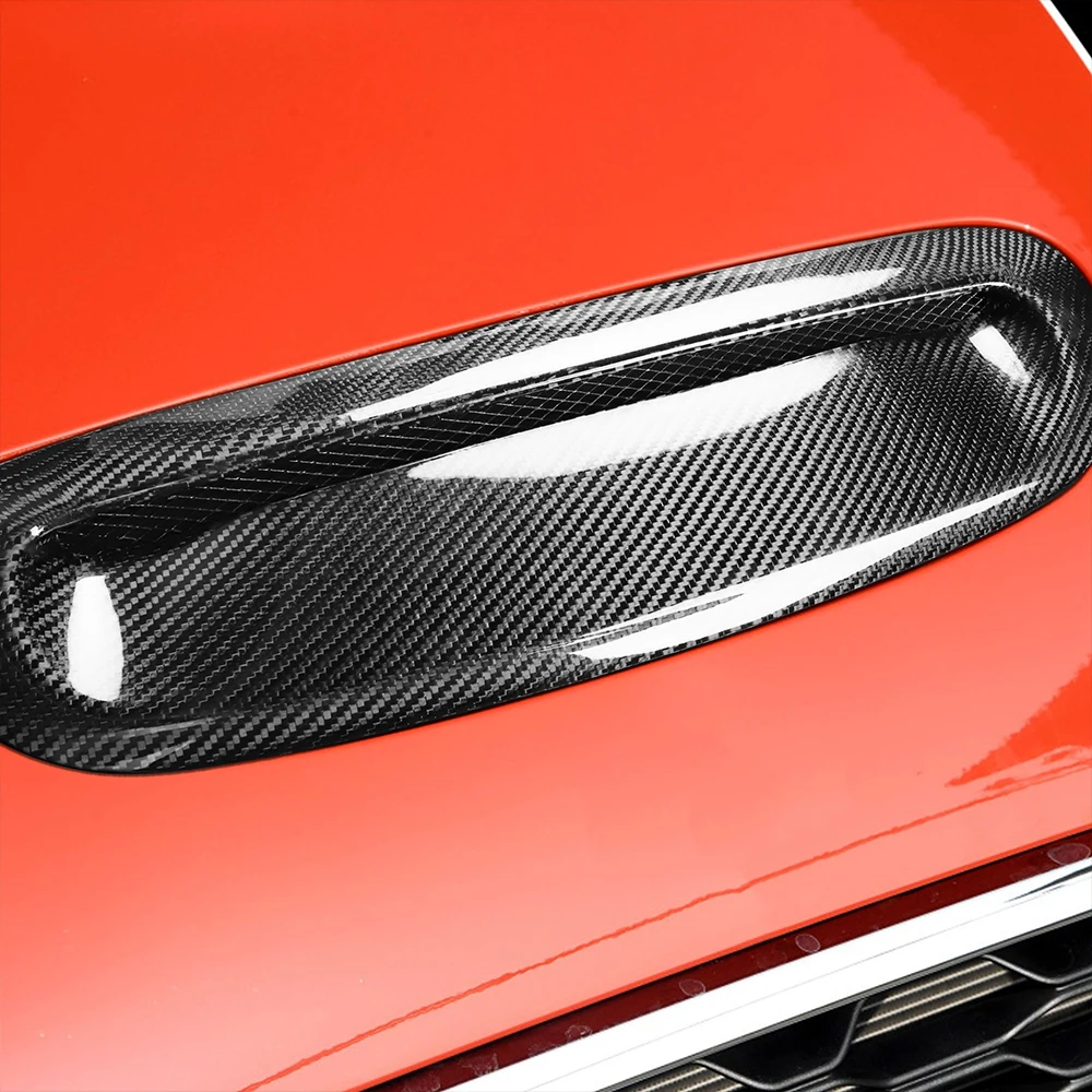 For BMW MINI Cooper S R53 Real Carbon Fiber Engine Cover Air Intakes ...