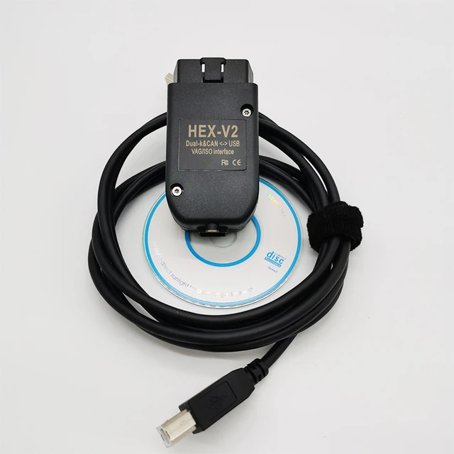 VCDS HEX-V2 VAG COM VCDS HEX V2 Intelligent Dual-K CAN USB , 52% OFF
