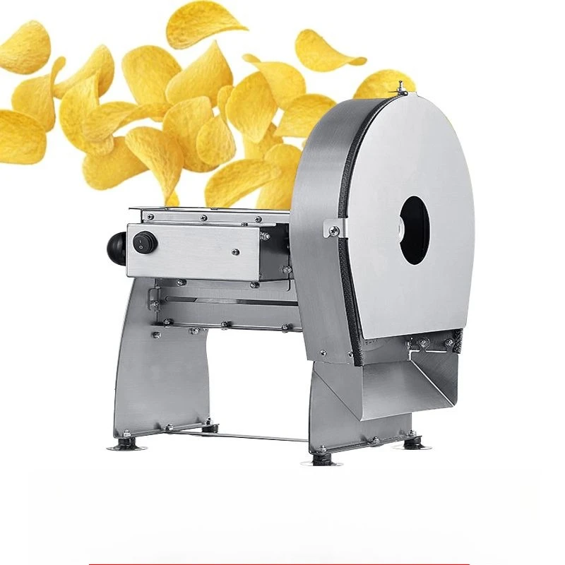 Potato chips electric slicer automatic new plug-in ultra-thin stall ...