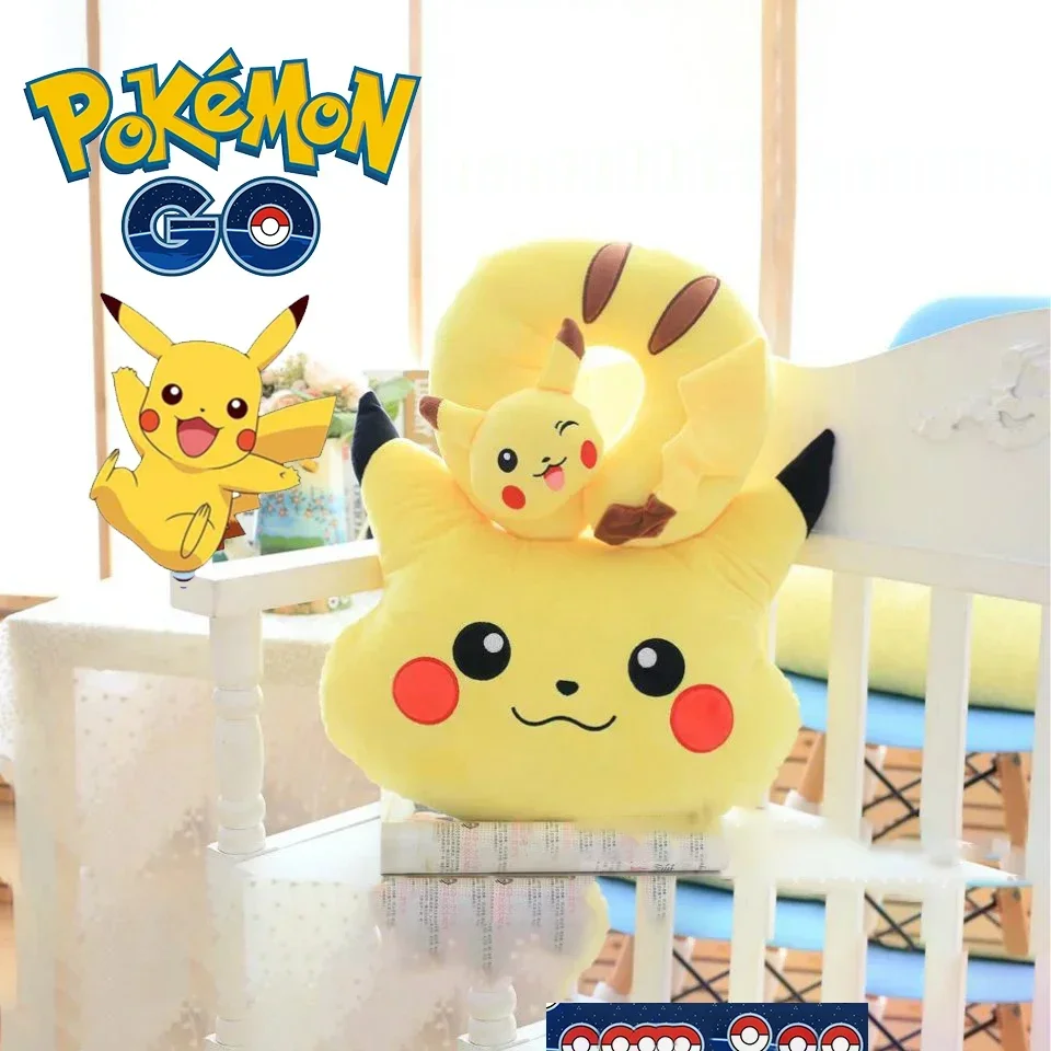 New-Pokemon-Pikachu-New-U-Shaped-Travel-Pillow-Car-Air-Flight-Stuffed ...