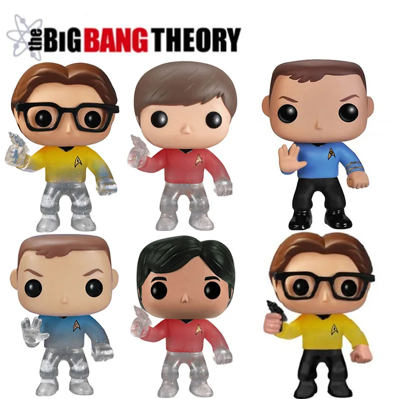 Figuras De Acción De The Big Bang Theory Juguetes De Vinilo De Tbbt
