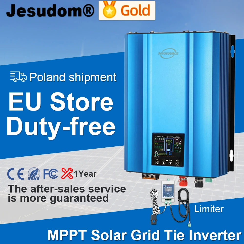 Solar-Inversor-Grid-Tie-Inverter-Soyosource-220v-Onda-Pura-For-500w-1200w-24v-Mppt-Controller ...