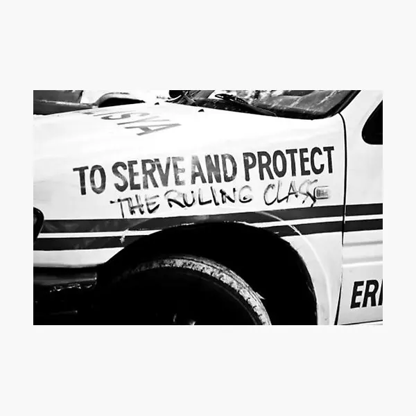 To-Serve-And-Protect-The-Ruling-Class-Poster-Sitcker-for-Car-Kid-Room ...