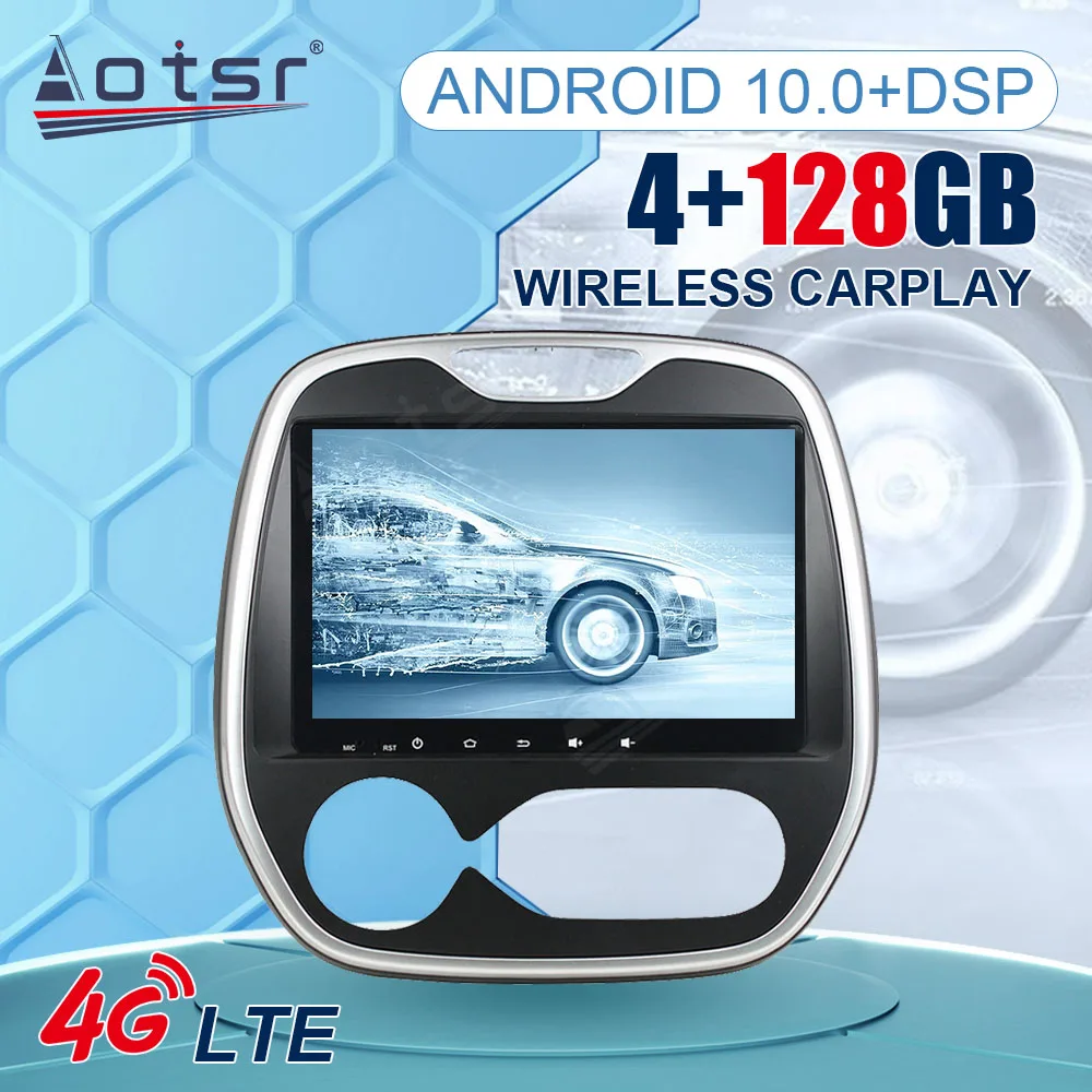 Renault Kaptur Capture Clio 삼성 QM3 2011 2018 용 차량용 라디오 멀티미디어 Android11 ...