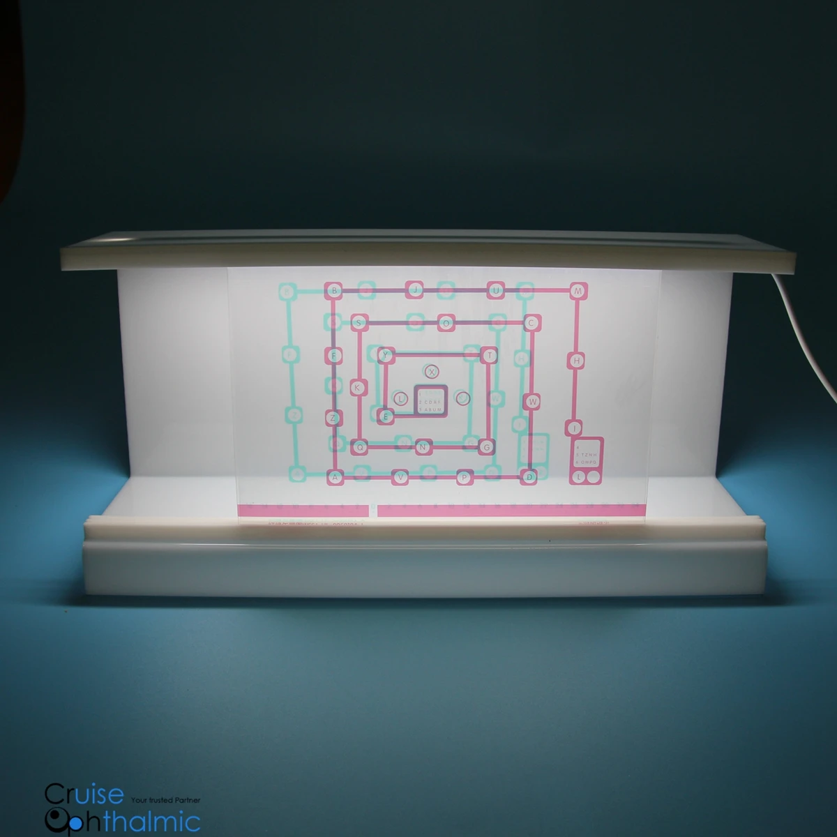 Guide-Line-Duochrome-Optometric-Red-Green-Stereo-Test-Vecto-grams-Low ...