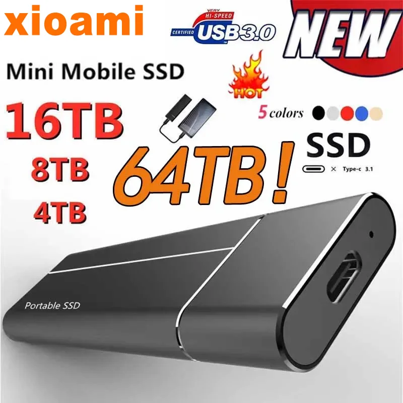 For-Xiaomi-High-speed-Portable-SSD-2TB-1TB-64TB-External-Hard-Drive ...