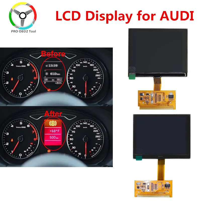 아우디 LCD 디스플레이 A3 A4 A6 S3 S4 S6, 폭스바겐 VDO, 아우디 VDO LCD 클러스터 대시 보드 수리 도구, 디스플레이 수리| | - AliExpress