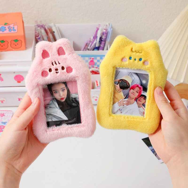 Bonito Kpop Binder Photocard Titular Chaveiro, Mini Álbum de Fotos, Saco de Pelúcia Kawaii ...