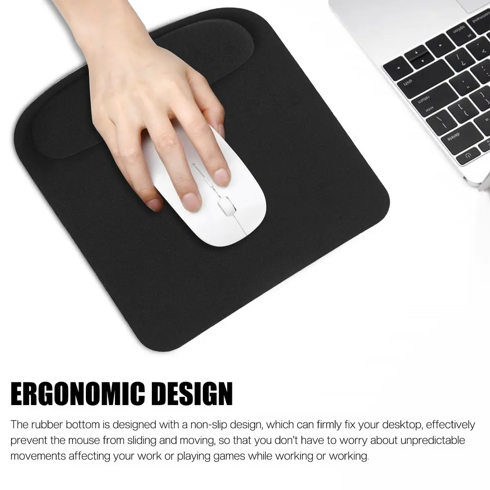 Mouse-Pad-EVA-Support-Wristband-Gaming-Mousepad-Solid-Color-Mice-Mat ...