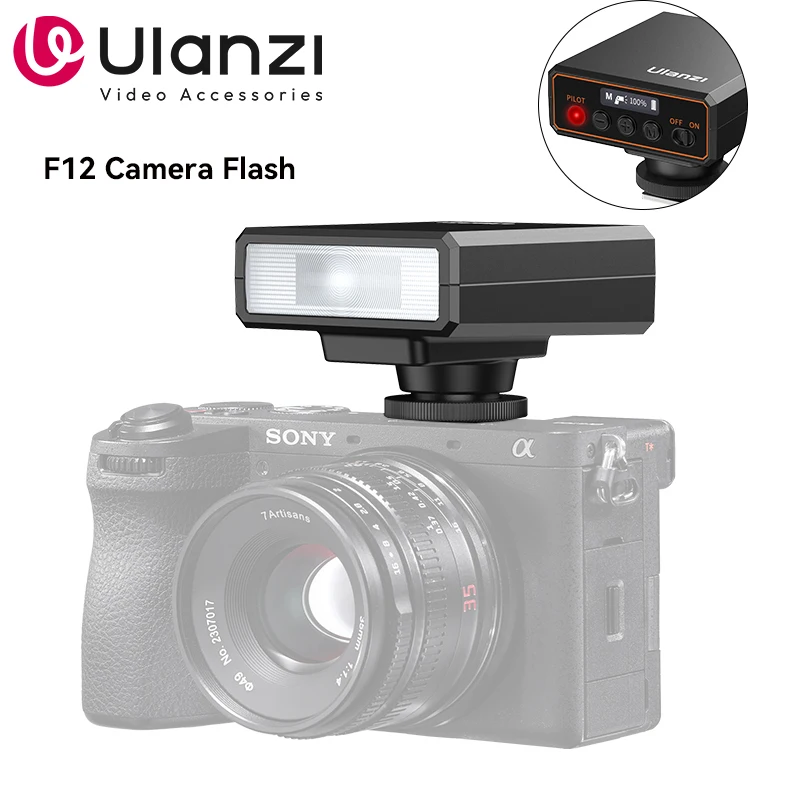 Ulanzi-F12-TTL-Wireless-Flash-Trigger-With-Screen-Automatic-Manual ...