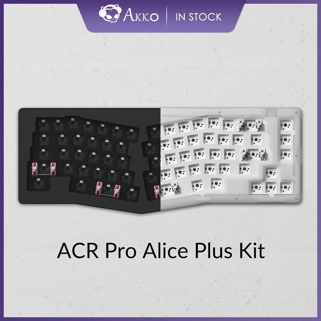 Akko Acr Pro Alice Plus 75 68 Kit Diy Para Personalizado Rgb ...