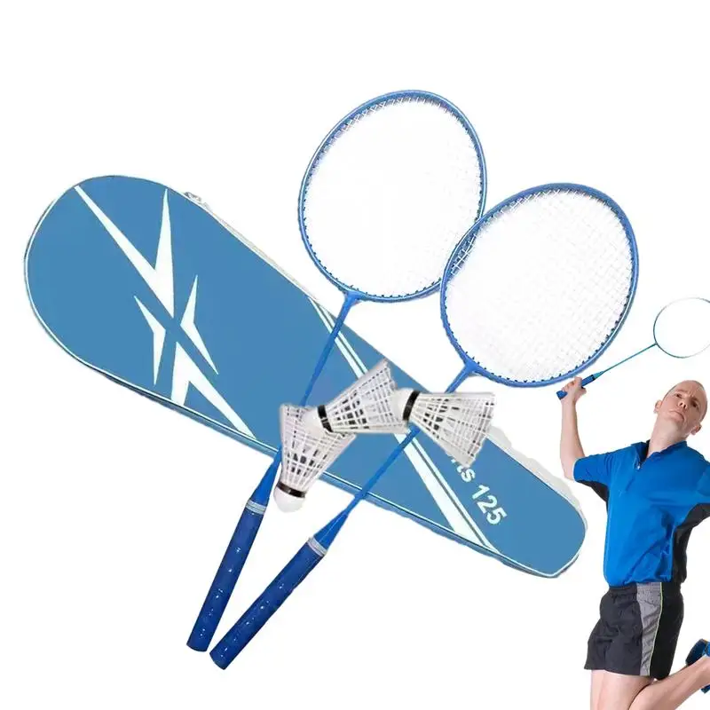 2pcs-Professional-Badminton-Rackets-And-Carrying-Bag-Set-Double ...