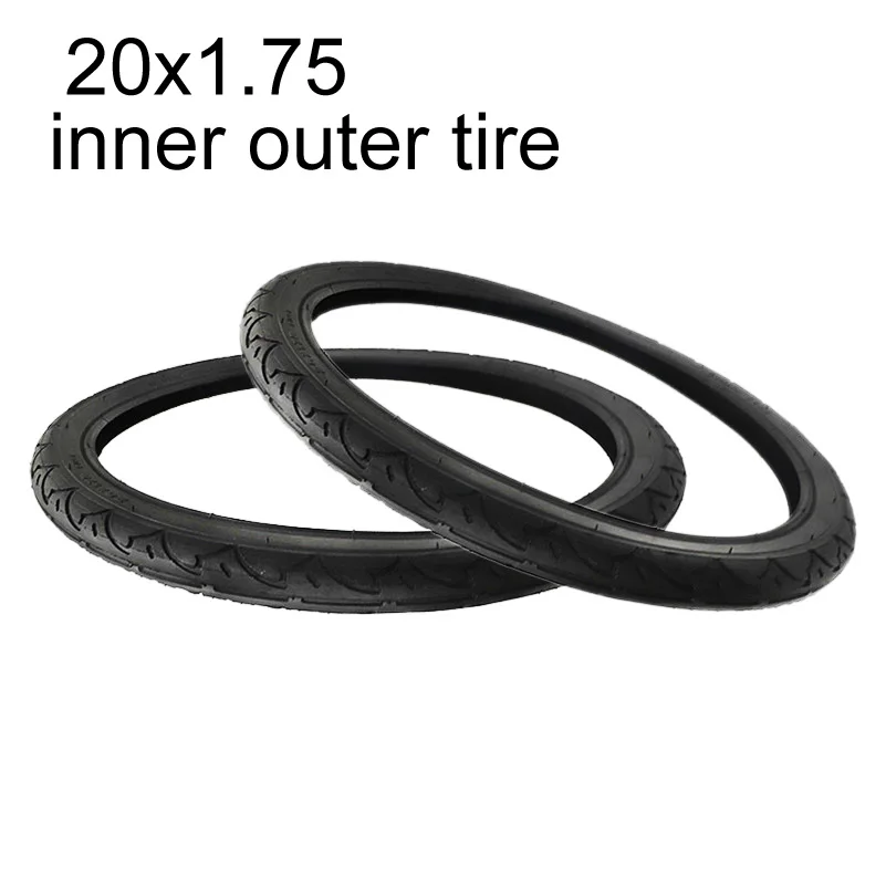20x1-75-Inner-and-Outer-Tires-20-Inch-for-Anti-slip-Black-Bike-Riding ...
