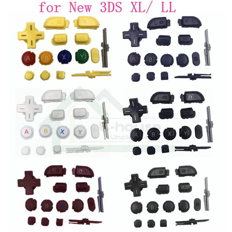 L-R-ZL-ZR-ABXY-Full-Buttons-Kit-replacement-for-Nintendo-New-3DS-XL-for ...