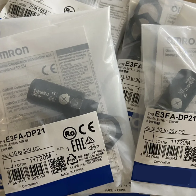 NOVO interruptor do sensor E3FA DP21 E3FA DP22 E3FA DP23 E3FA DP24 E3FA DP25 E3FA DP26 sensor de ...