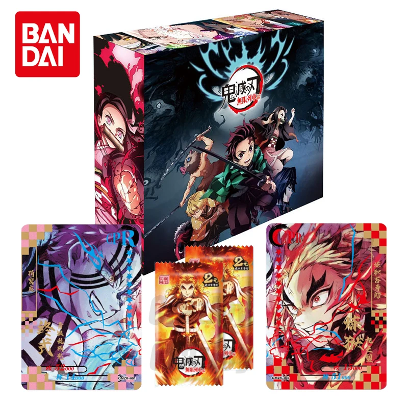 Japanese-Anime-demon-slayer-Collections-rare-Card-box-Kimetsu-No-Yaiba ...