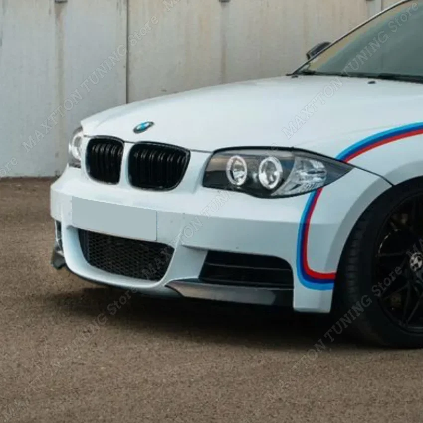 Front-Bumper-Lip-Splitter-For-BMW-E82-Coupe-E88-Cabrio-M-Tech-118d-120d ...