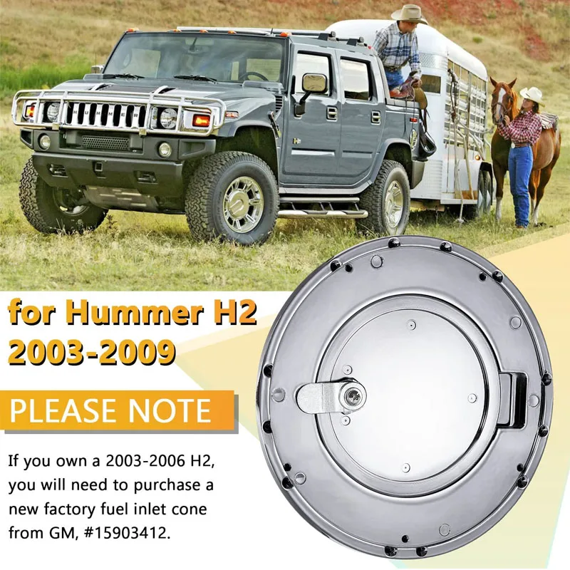 Hummer H2 Billet Chrome Decal