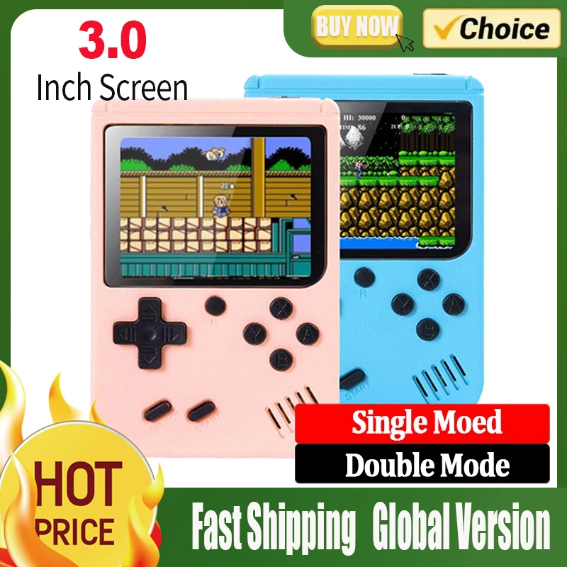Mini-Handheld-Video-Game-Console-Retro-Portable-Macarone-8-Bit-3-0-Inch ...