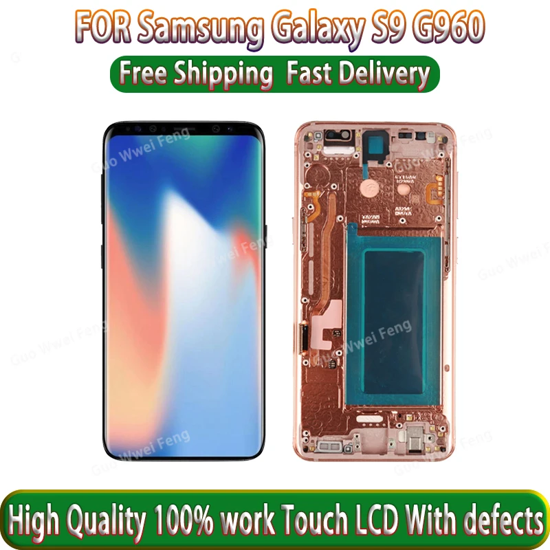 High-Quality-AMOLED-For-Samsung-S9-G960-G960F-LCD-Display-Touch-Screen ...