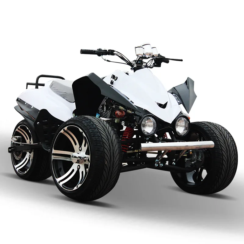 Inverted three-wheeled road beach car 250CC all-terrain aluminum wheel ...