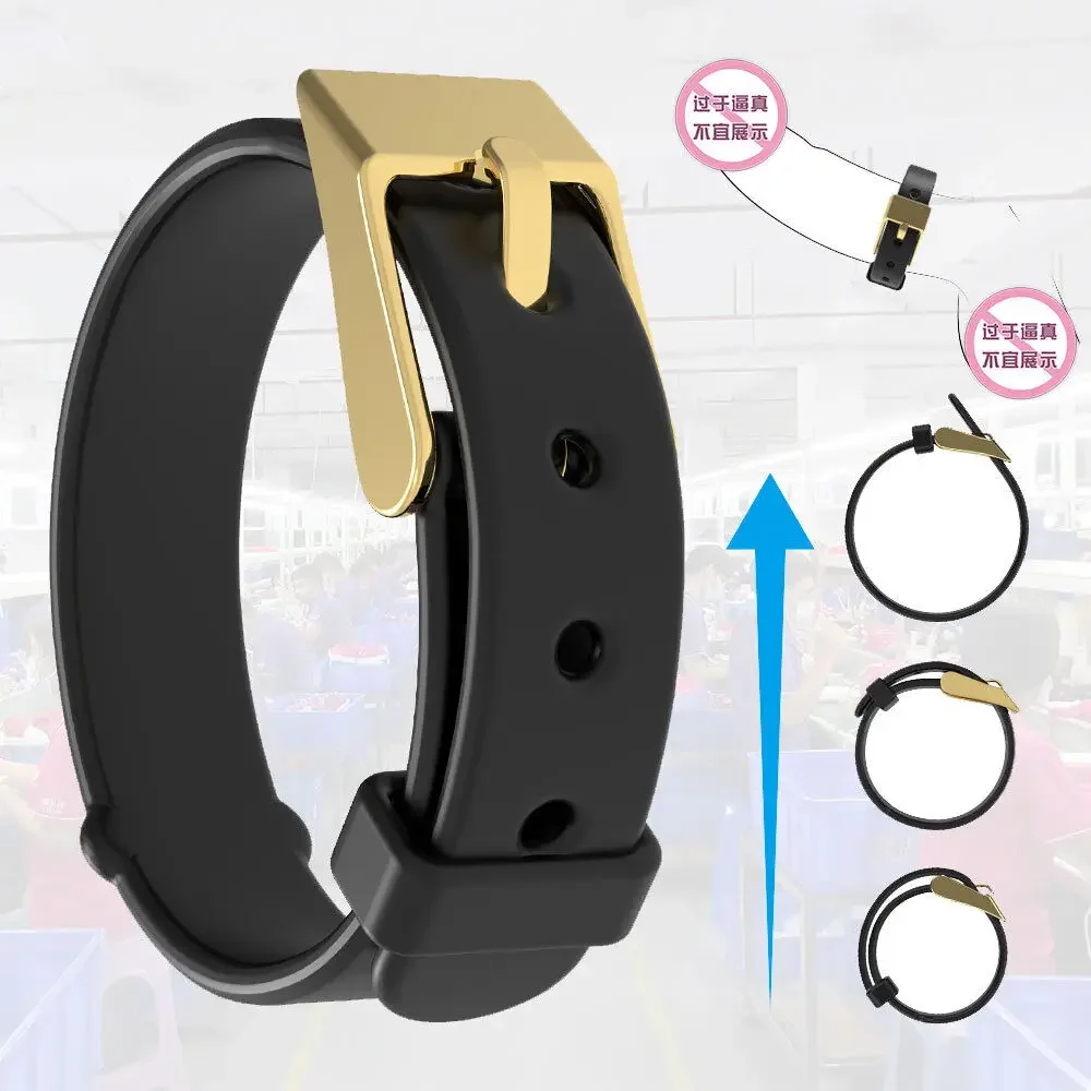 Adjustable-Leather-Chastity-Belt-Cock-Ring-Delayed-Ejaculation-Glans ...