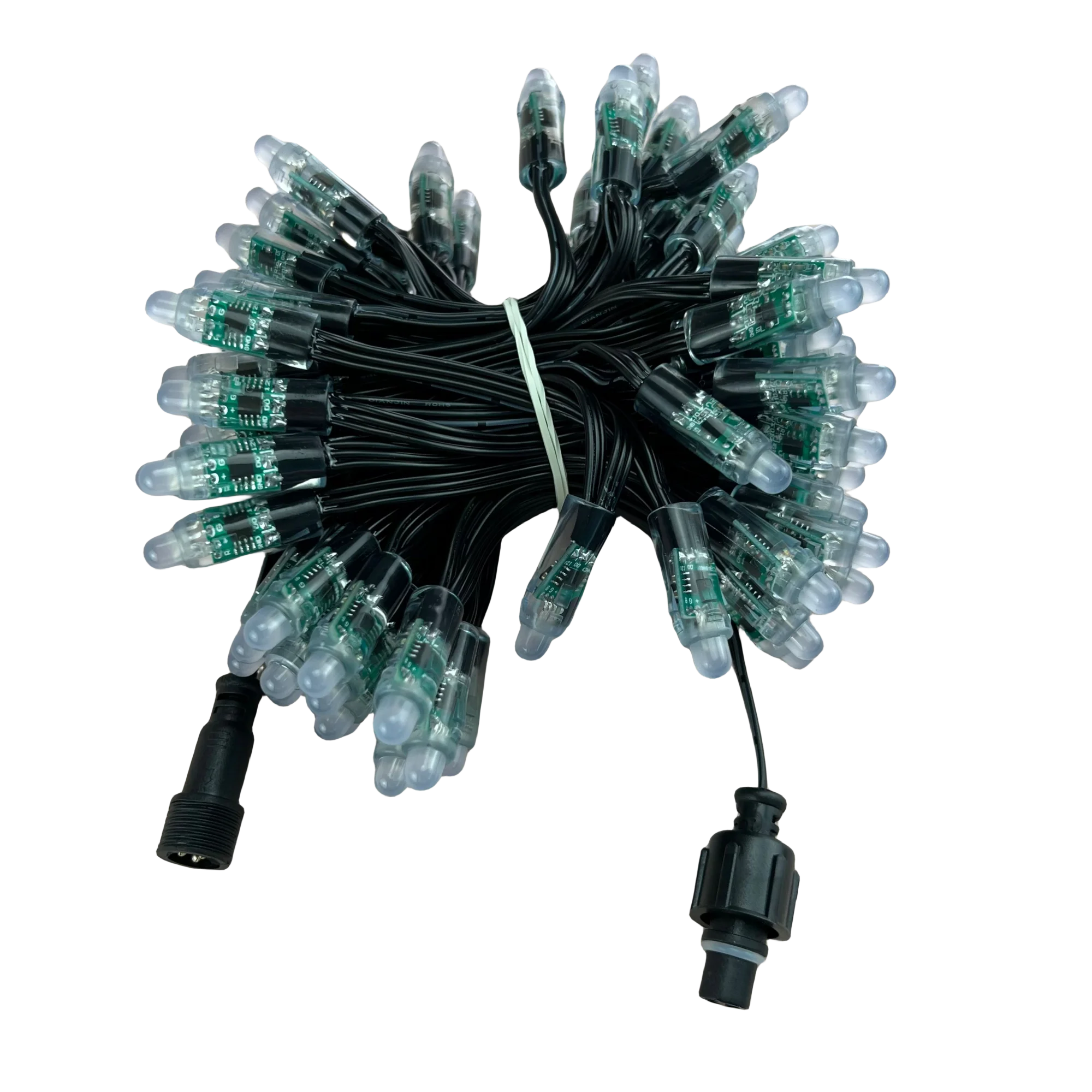 FREE-Air-SHIPPING-1000pcs-100ct-DC12V-WS2811-12mm-Regulated-Bullet-LED ...