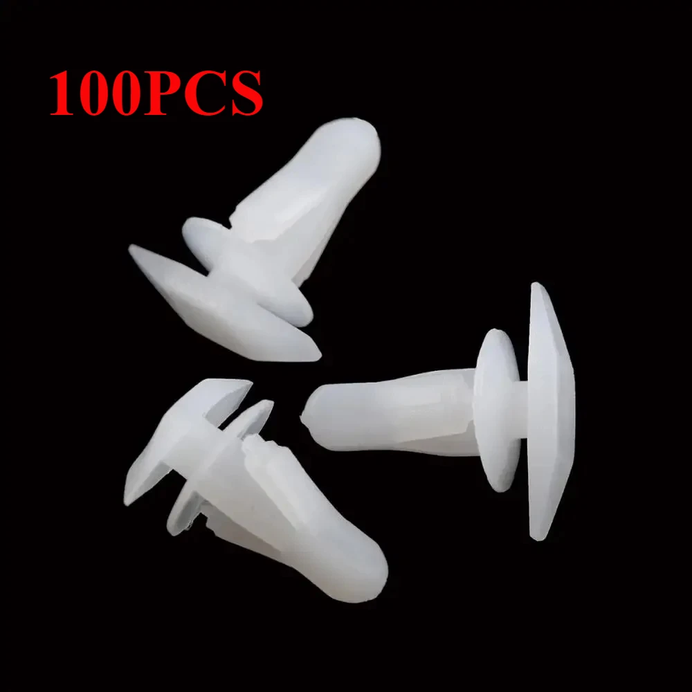 100Pcs-White-Universal-Weatherstrip-Retainer-Clips-Auto-Window-Door ...