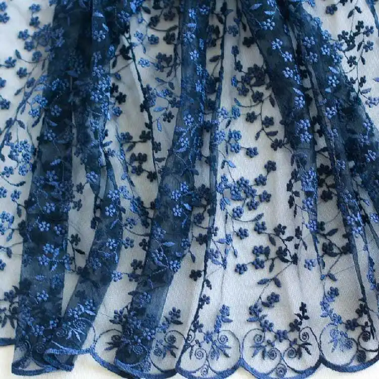 Embroidery-Lace-Fabric-By-Meters-for-Cheongsam-Dresses-Sewing-Plain ...