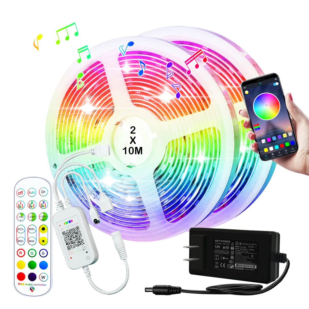 LED-Light-With-20-Meter-Music-Synchronization-Application-Control-With ...