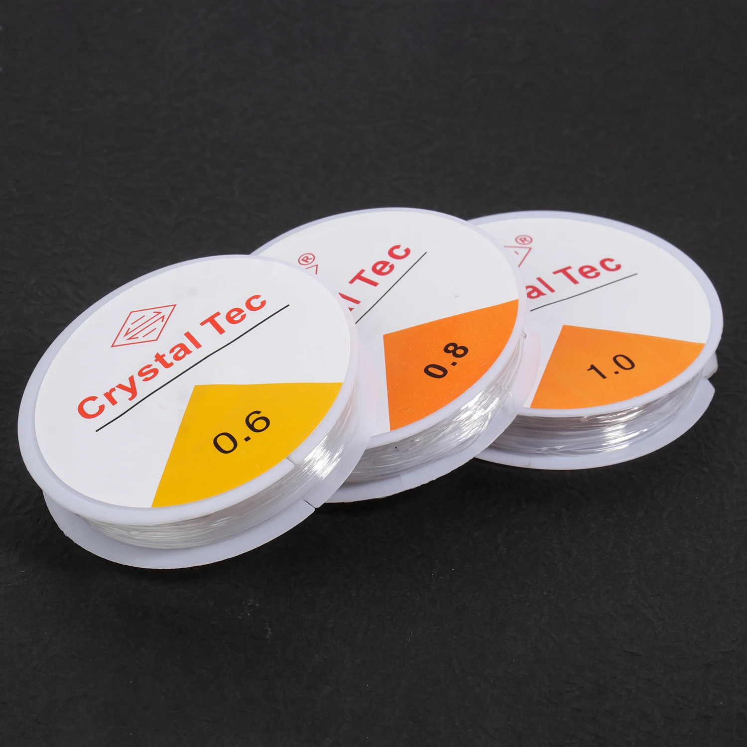 1Roll Transparent Elastic Crystal Line Beading Cord String Wire Thread ...