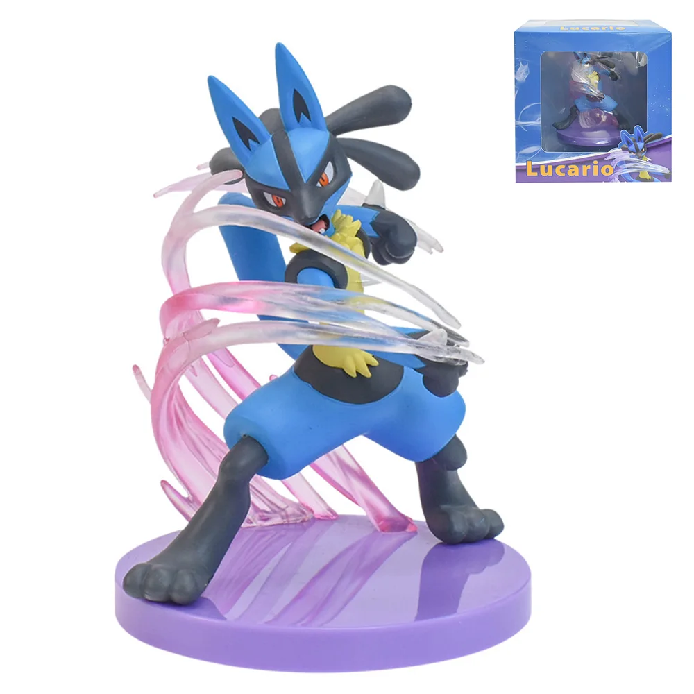 13cm-Riolu-Lucario-Pokemon-Action-Model-Doll-Anime-PVC-Figure-Statue ...